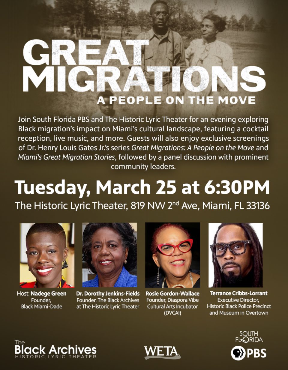 South Florida PBS and the Historic Lyric Theater Present a Special ...