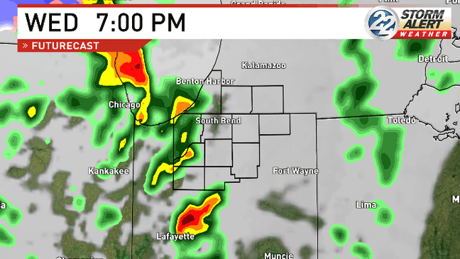 Severe storms possible Wednesday evening; cold snap and snow amid spring's official start