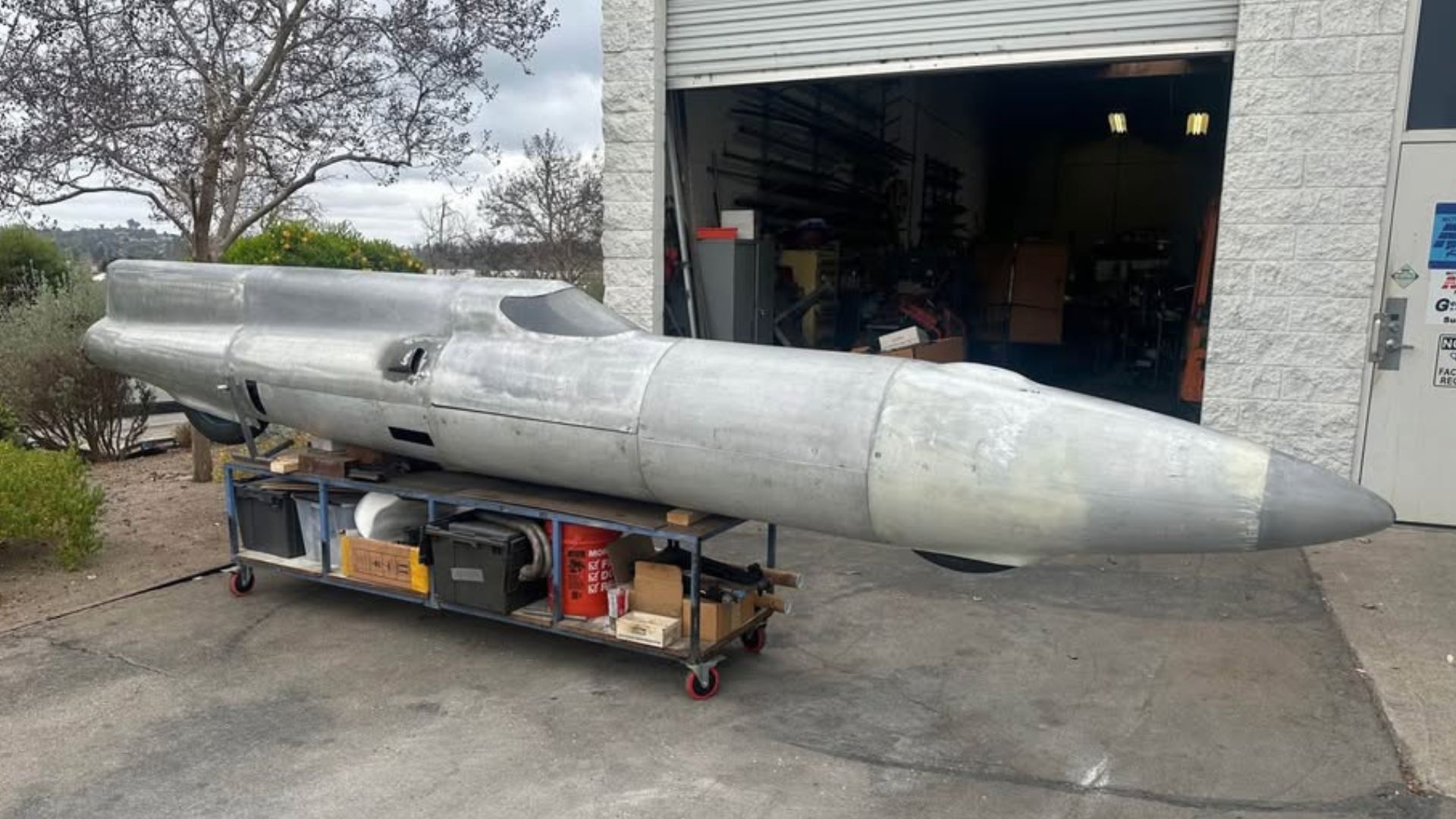 Land Speed Motorcycle Streamliner Built By Bob Braverman Is For Sale