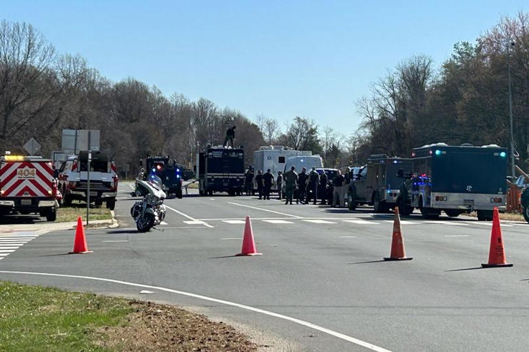 CIA headquarters on lockdown as active shooter opens fire as SWAT team ...