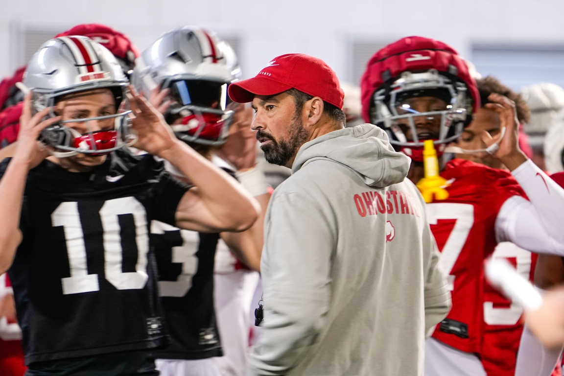 Inside the Action: Wednesday's Ohio State Buckeyes spring football practice