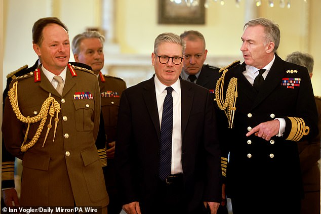 MOD offers huge pay package for person leading re-arming UK military