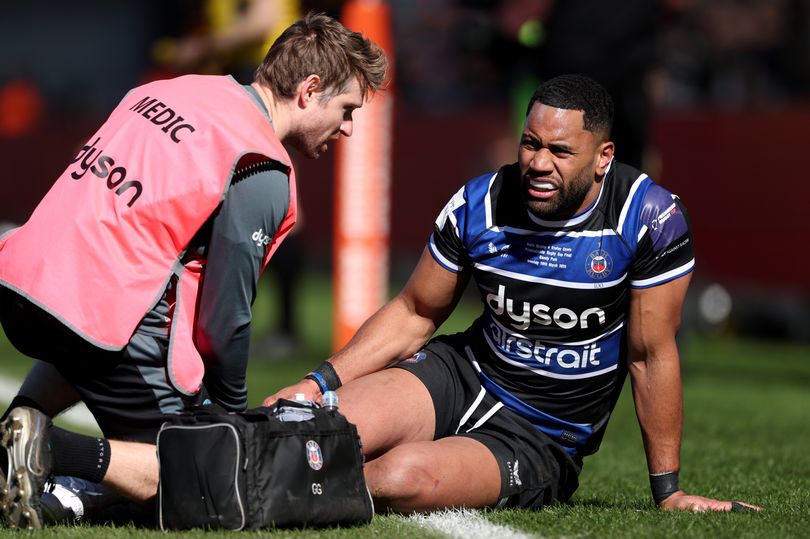 Bath Rugby injury latest ahead of Gloucester Rugby: Joe Cokanasiga ...