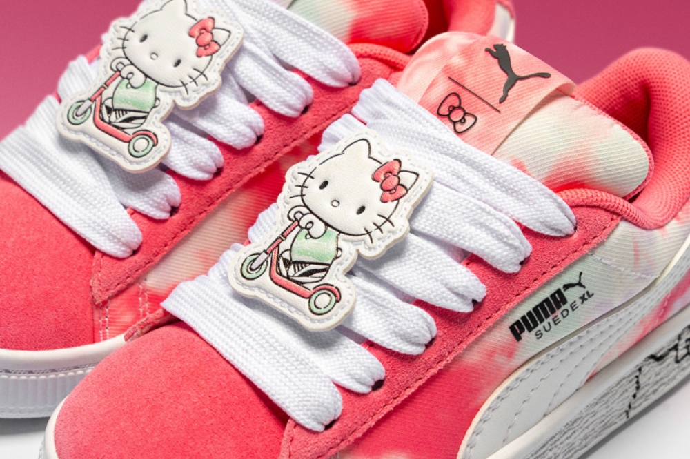 Amamos a nova coleção da Puma com tênis inspirados na Hello Kitty