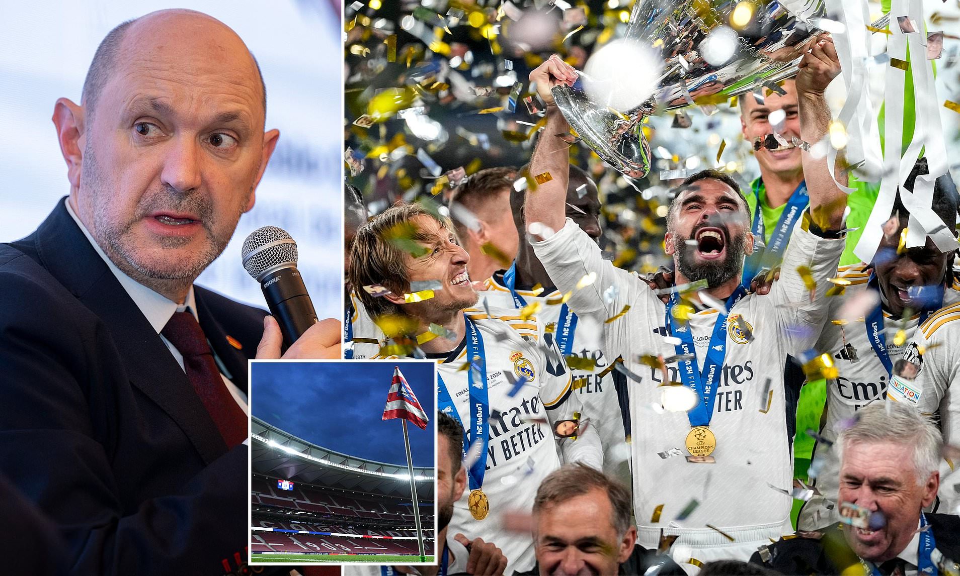 Champions League final stadium for 2027 LEAKED by the host country ...