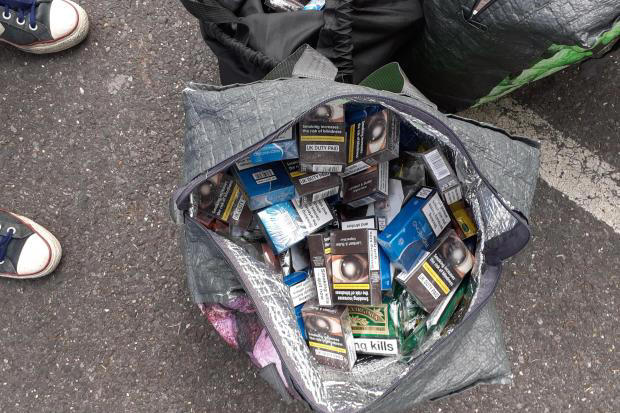 More than £15k of illegal cigarettes and tobacco seized in raids