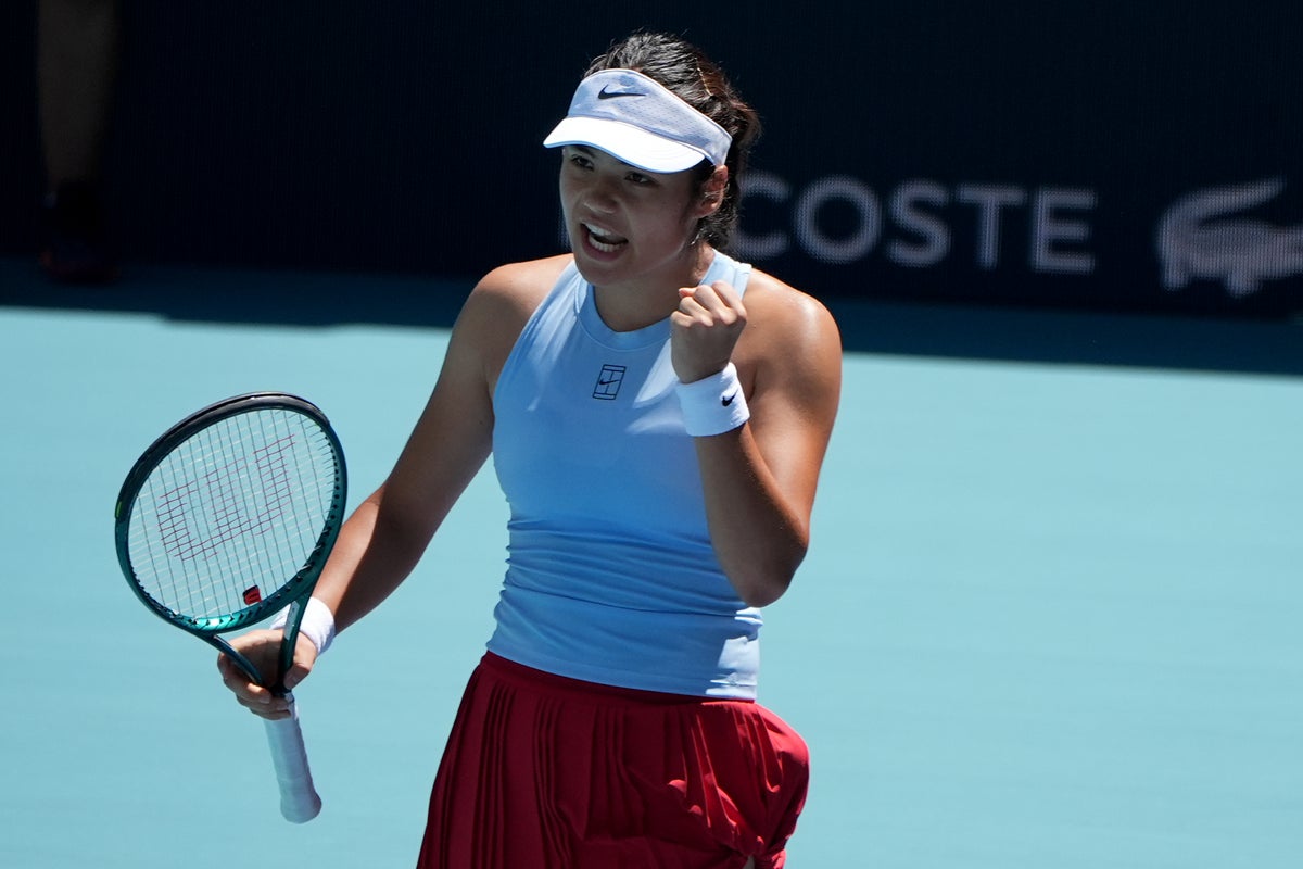 Emma Raducanu vs Sayaka Ishii LIVE: Miami Open result and reaction