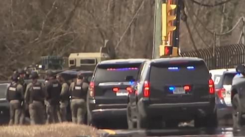 Law enforcement swarm CIA building after reported 'man with gun'