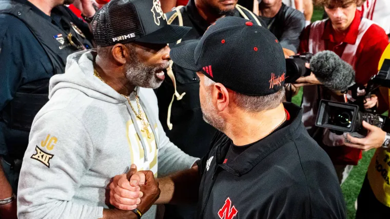 Reporter infers Deion Sanders responded to Nebraska's Matt Rhule's ...