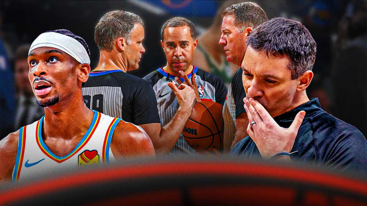 Mark Daigneault’s plea to refs for lack of calls on Thunder’s Shai ... Mark Daigneault’s plea to refs for lack of calls on Thunder’s Shai ...