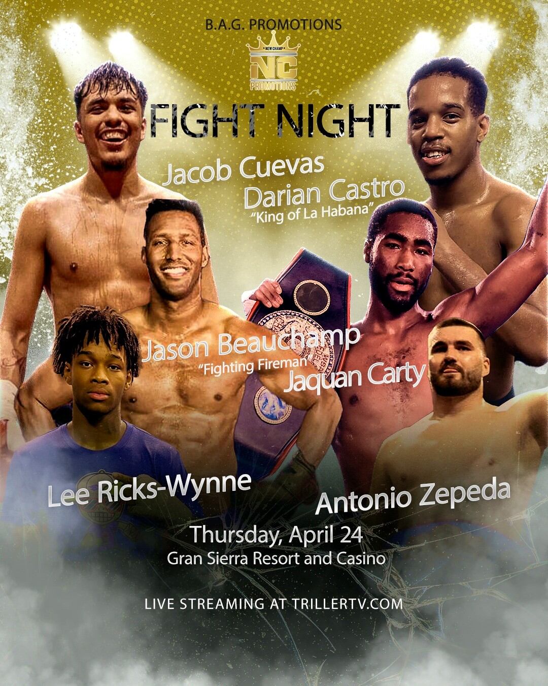 Professional Heavyweight champion plans to bring boxing back to Reno