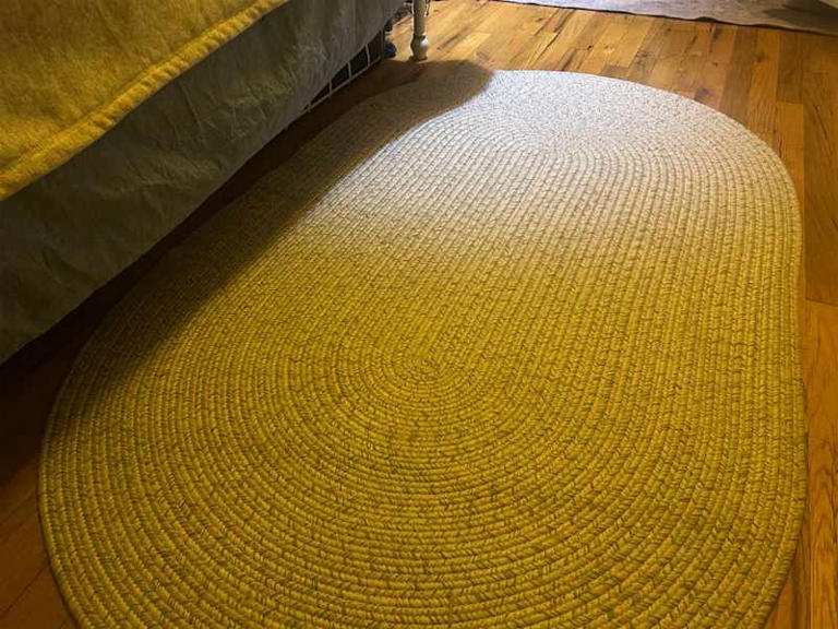 This Farmhouse-Style Rug Was Key to Transforming My Tiny Studio