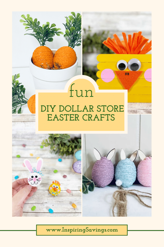 Adorable DIY Dollar Store Craft Ideas For Easter