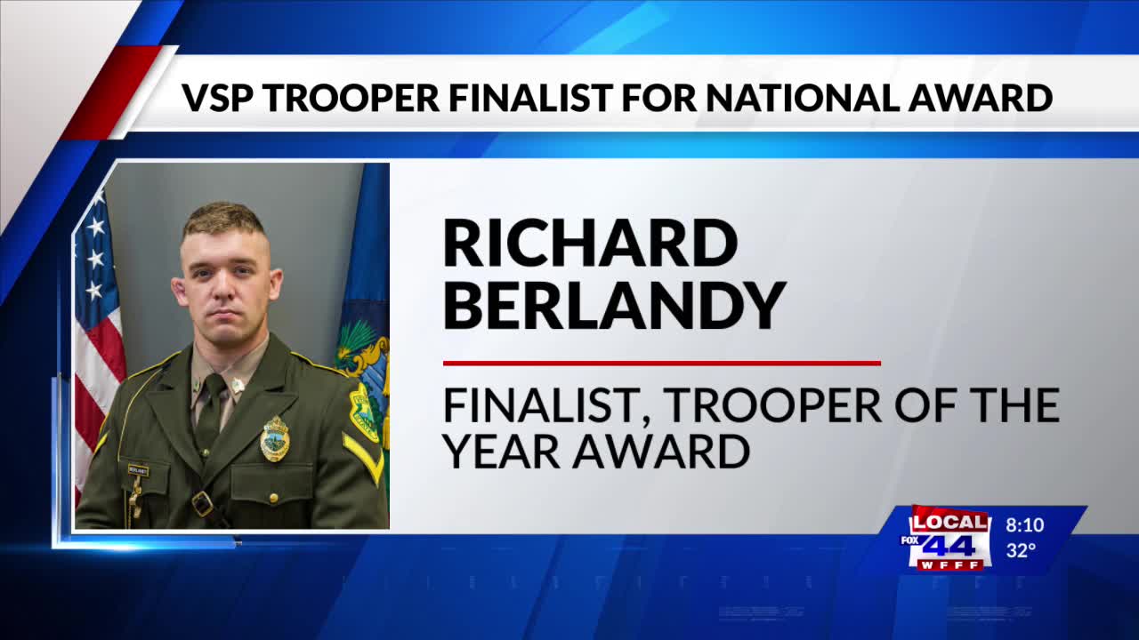 VSP trooper announced as national award finalist