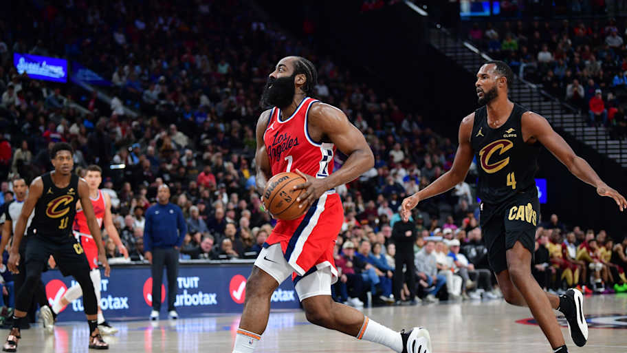 James Harden's Absurd Move On Evan Mobley Went Viral In Cavs-Clippers Game