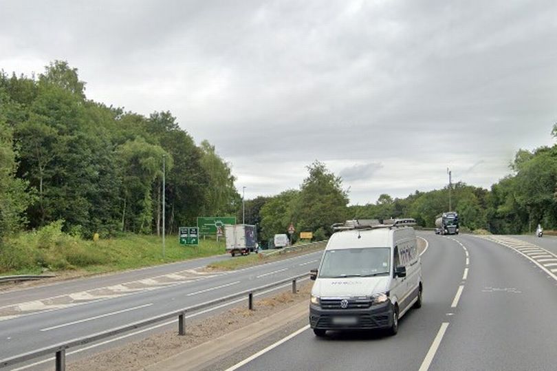 Driver dies after A14 three-vehicle crash near Cambridgeshire
