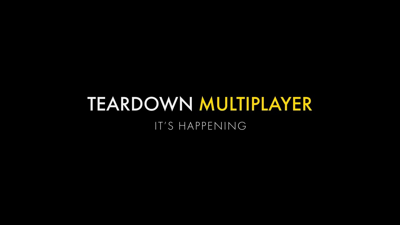 Teardown Official Multiplayer Spring 2025 Announcement Trailer