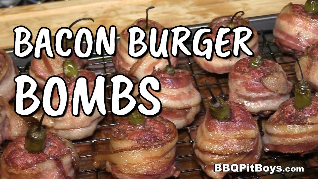 Bacon burger pepper bombs - explosive flavor!