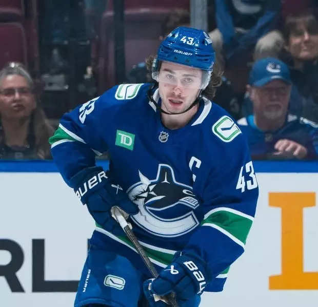 Quinn Hughes on Brock Boeser's Breakout Performance in Canucks' Win