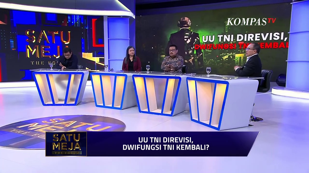 TNI Aktif Bisa Duduk di Kejaksaan Agung, DPR: Kami Satukan dalam Undang ...