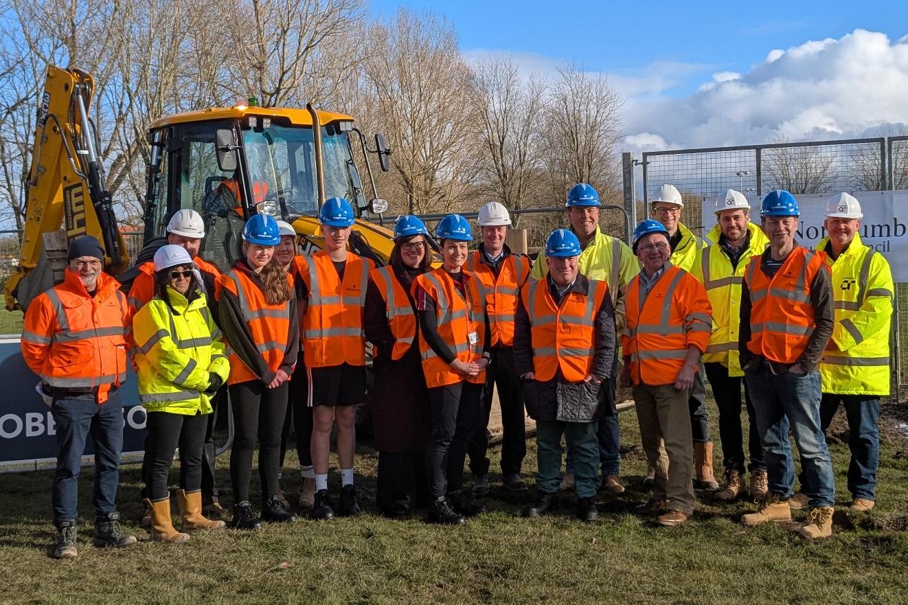 Work starts on new £6.5m sports hall project at King Edward VI School ...