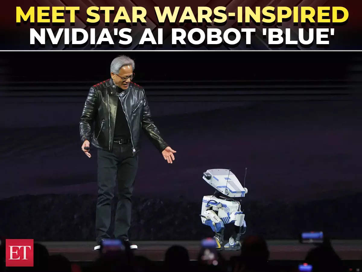 Nvidia unveils Star Wars-inspired AI robot ‘Blue’, partners with Google ...