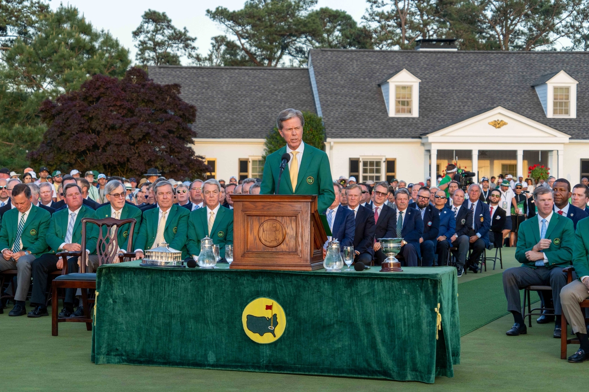 2025 Masters dinner menu revealed by champion Scottie Scheffler