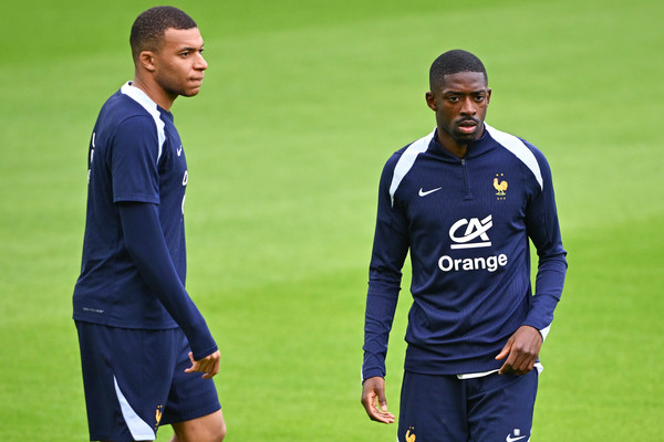 Equipe de France : le duo Mbappé-Dembélé au centre de l'attention