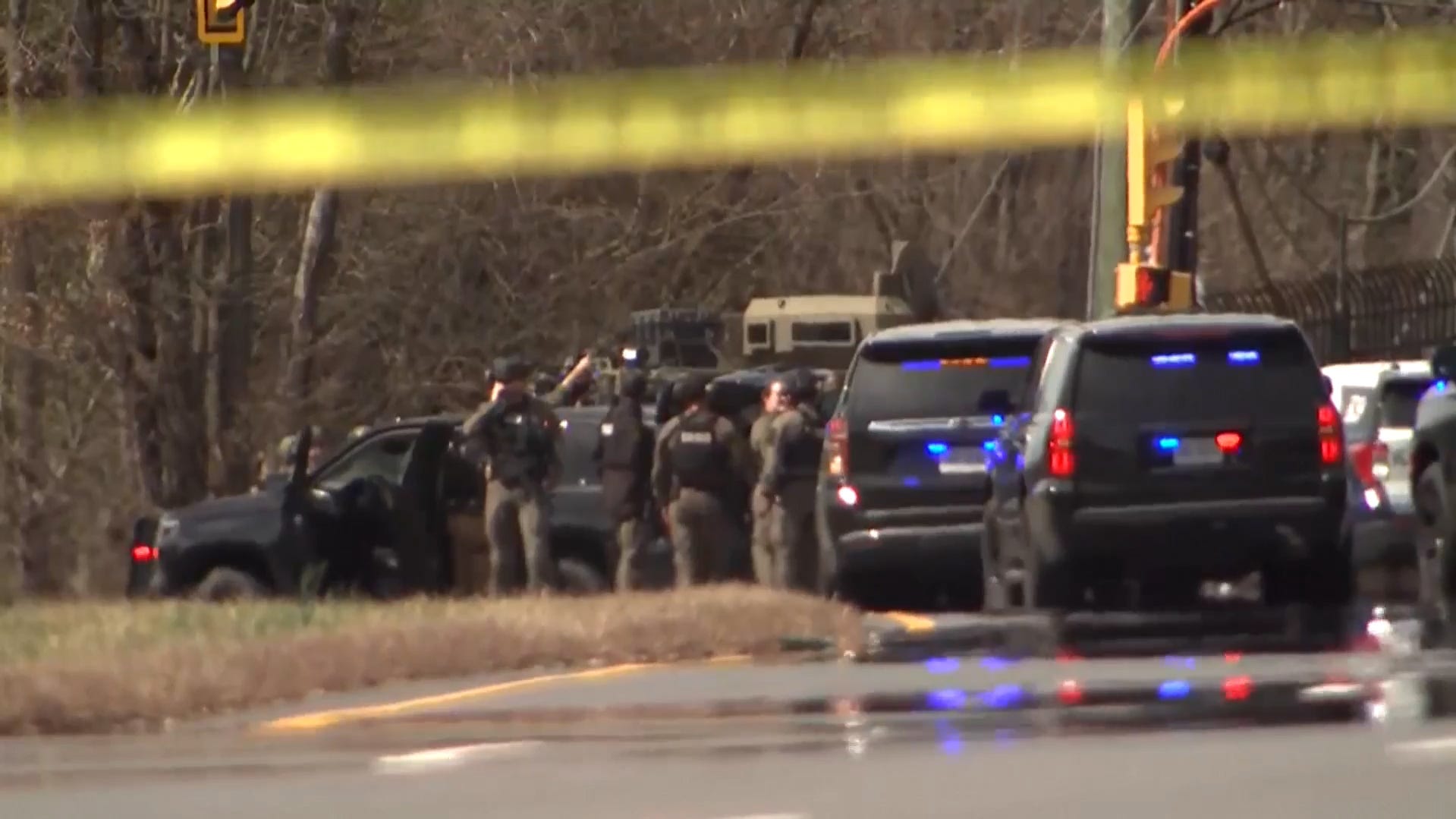 CIA headquarters swarmed as police responding to 'ongoing incident'