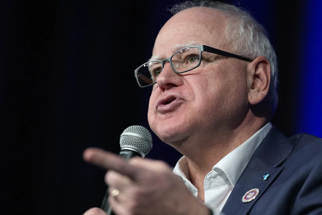 Tim Walz living ‘sad existence’ for cheering Tesla stock tumble ...