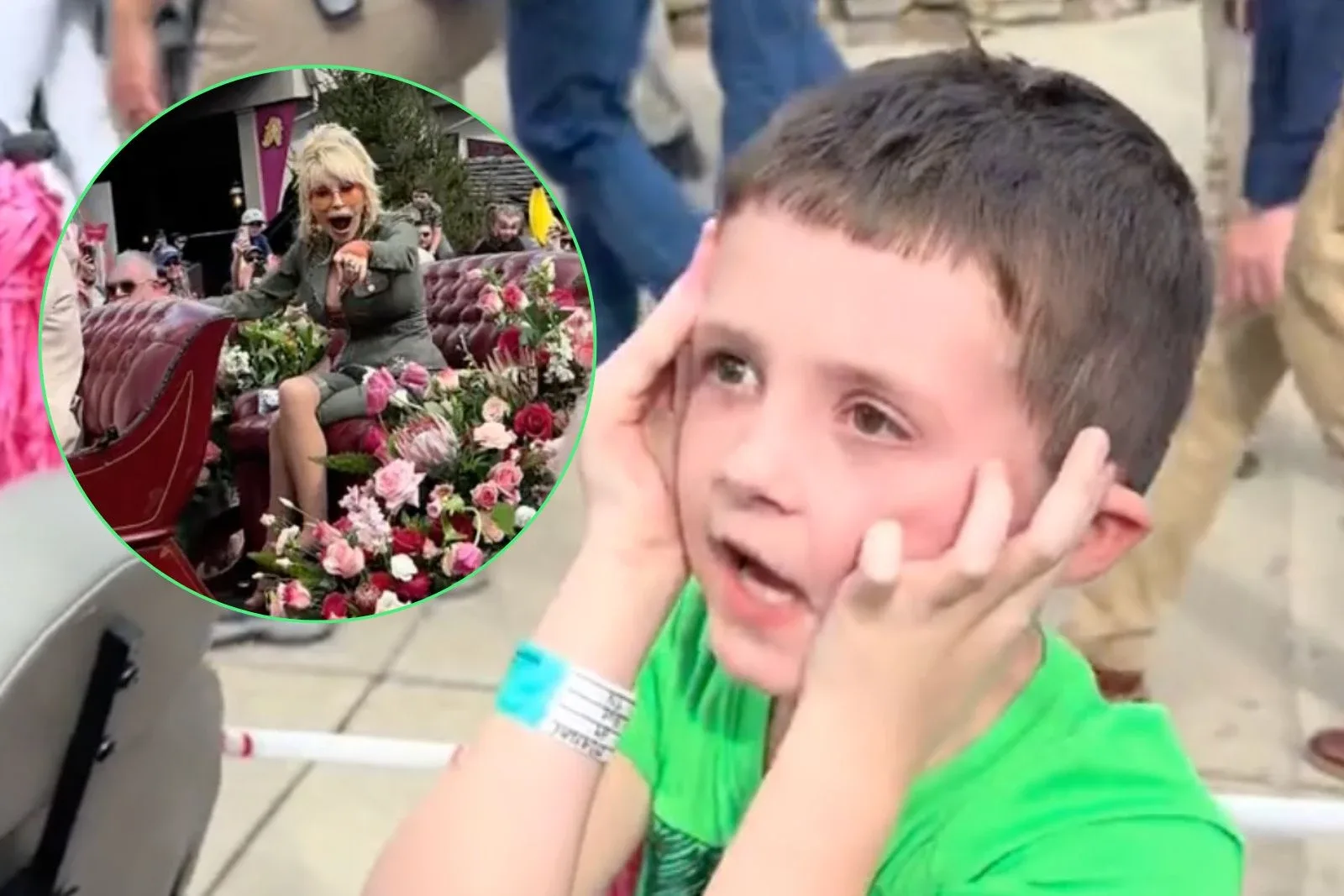 This Little Boy Freaking Out Over Seeing Dolly Parton Is All of Us [Watch]