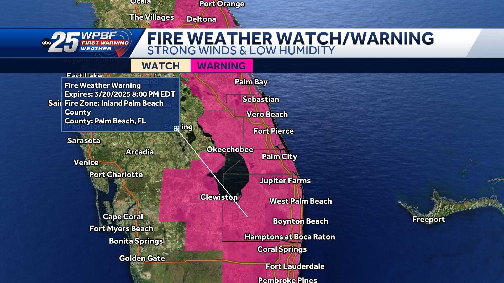 Chief Meteorologist Cris Martinez hosts a Facebook Live event on Red ...
