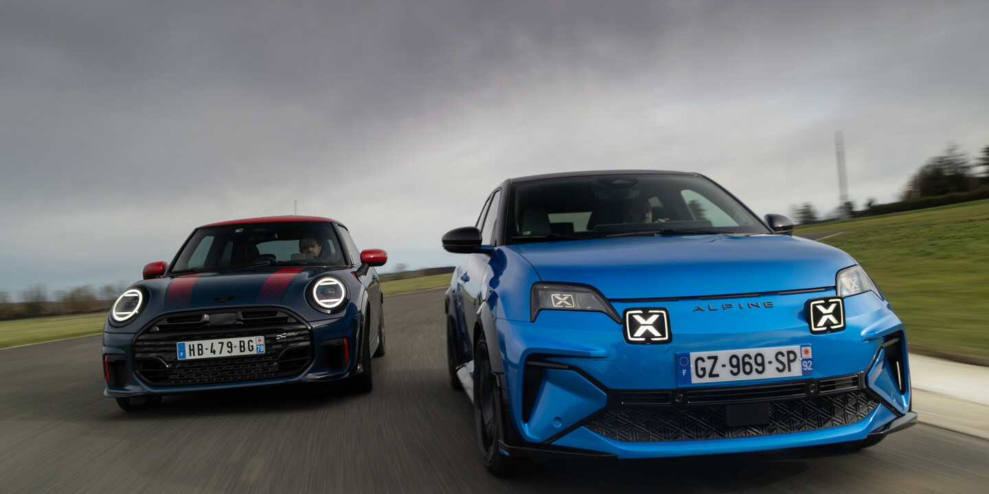 Face au chrono : Alpine A290 GTS vs Mini John Cooper Works (essence)