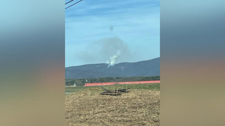 Crews still working to contain wildfire on highway in Pickens County