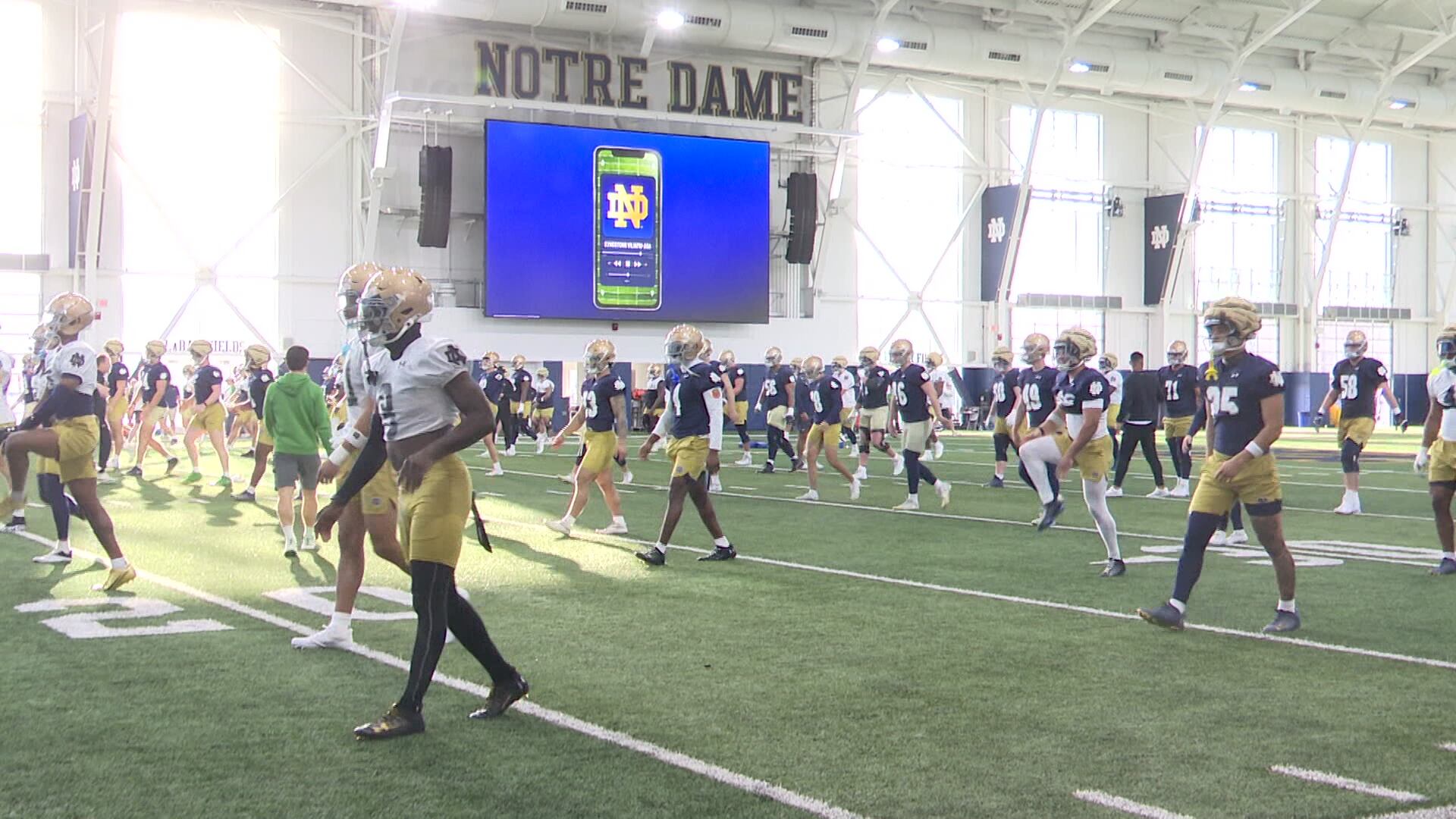 Notre Dame football gearing up for traditional spring game with ...