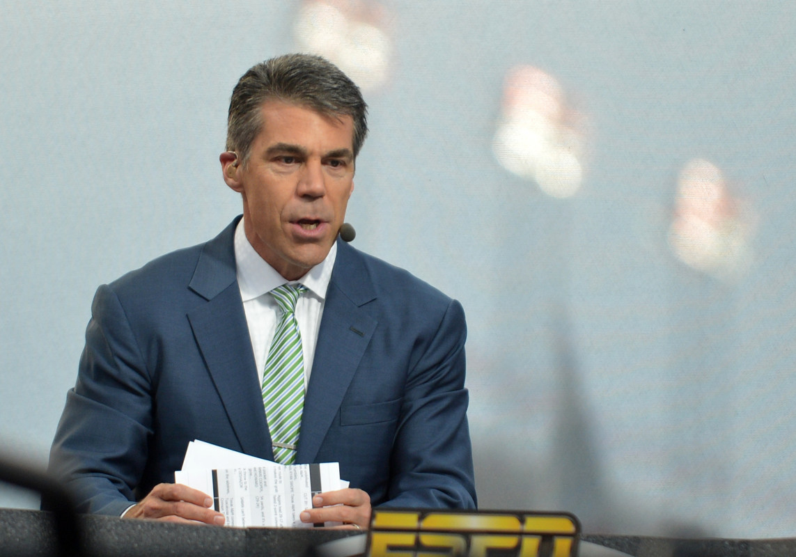 ESPN College Football Announcer Chris Fowler Turns Heads With Gym Photo