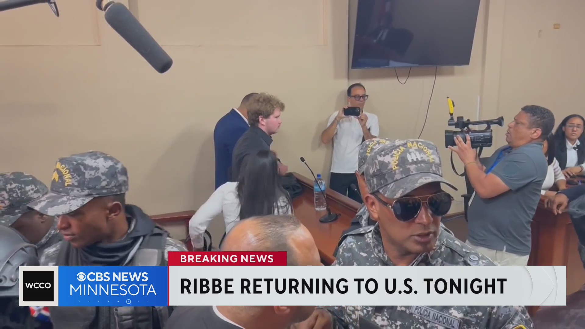 Joshua Riibe returning to U.S.