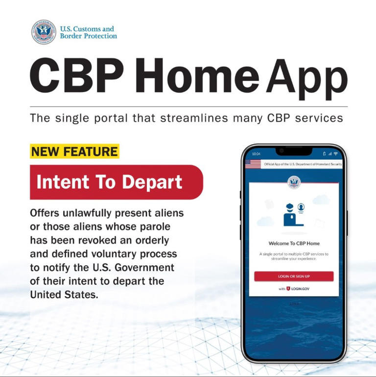 Trump touts new CBP self-deport app for illegal immigrants: ‘Easy way ...