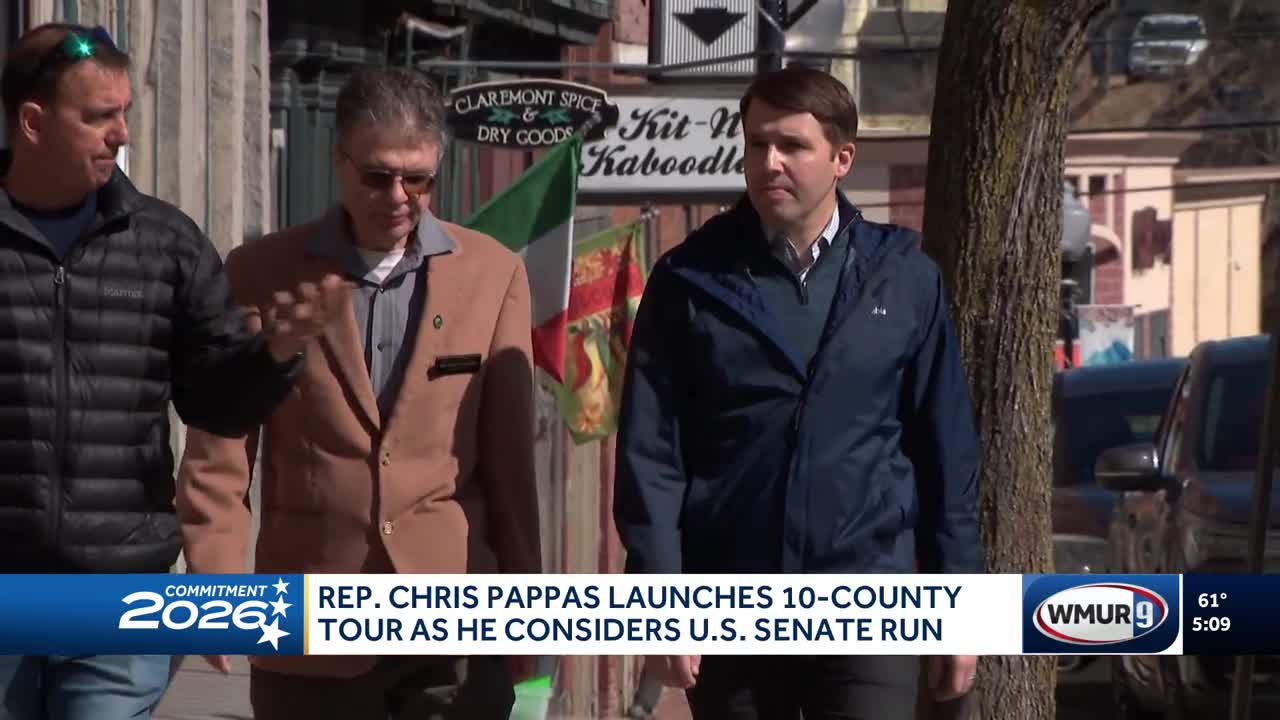 Pappas launches tour of New Hampshire counties as he considers Senate run