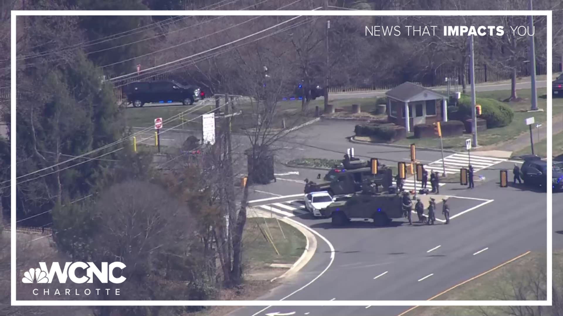 Gunshots fired near CIA headquarters