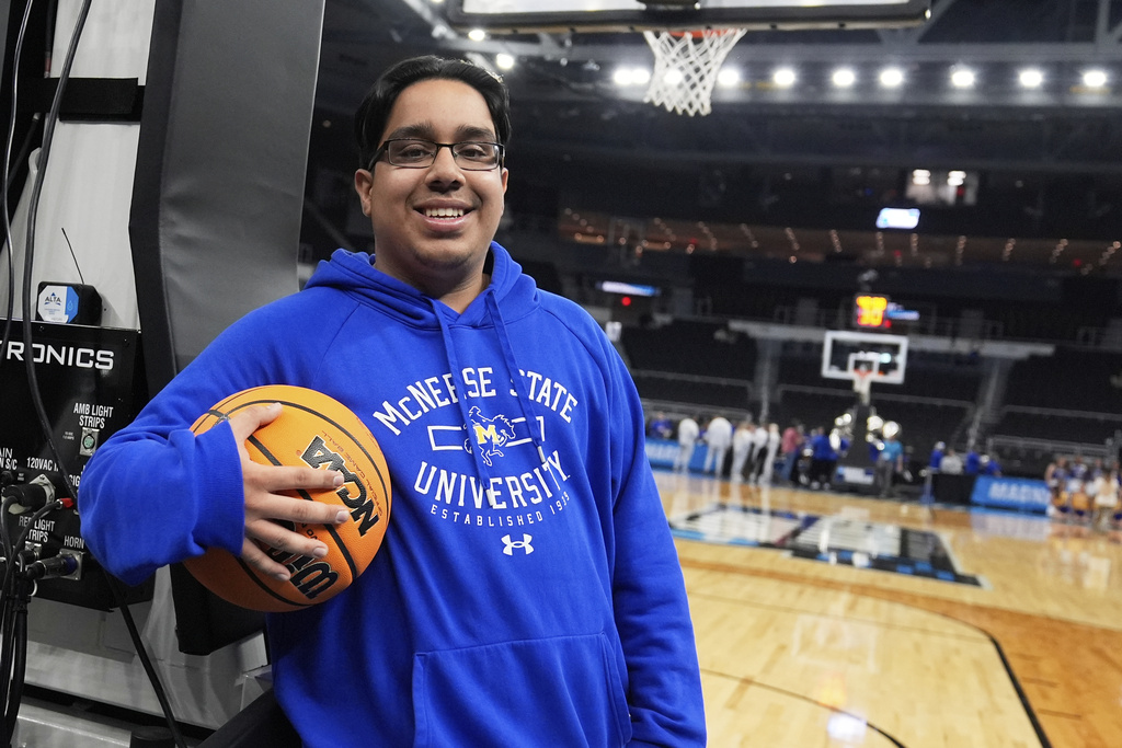 Student manager Amir Khan living 'surreal' moment as McNeese State ...