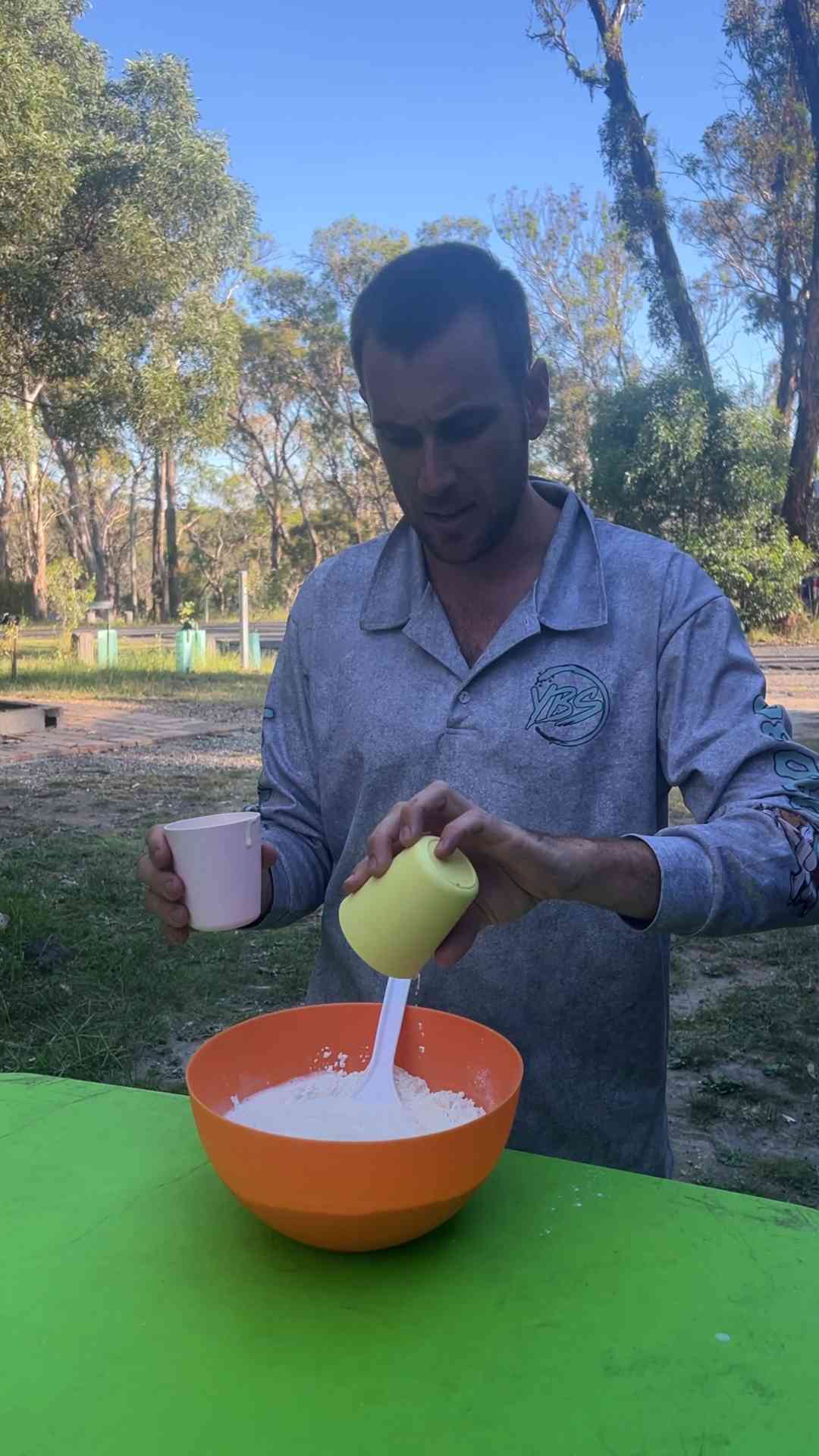 Easy Three-Ingredient Scones for Camping Delight