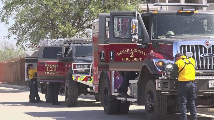 Bexar County firefighters battle blazes with specialized strike teams ...