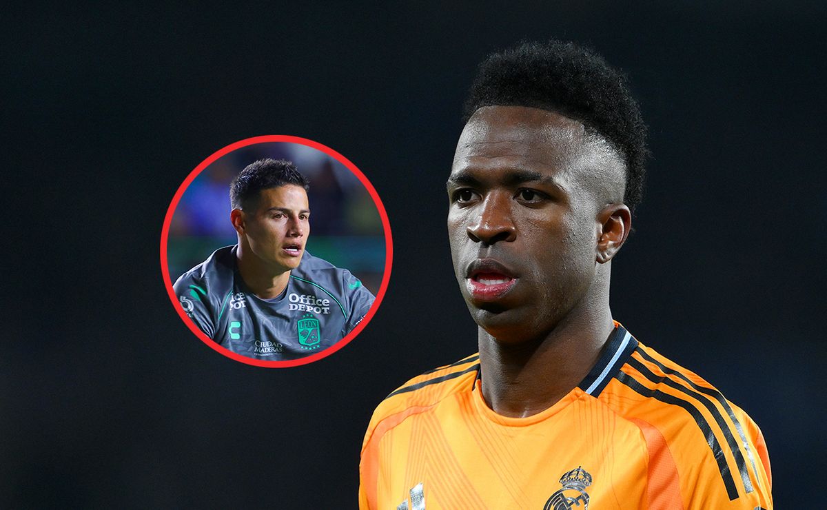 Mientras Vinicius Jr gana $22.7 millones de dólares en Real Madrid, esto cobra James Rodríguez ...