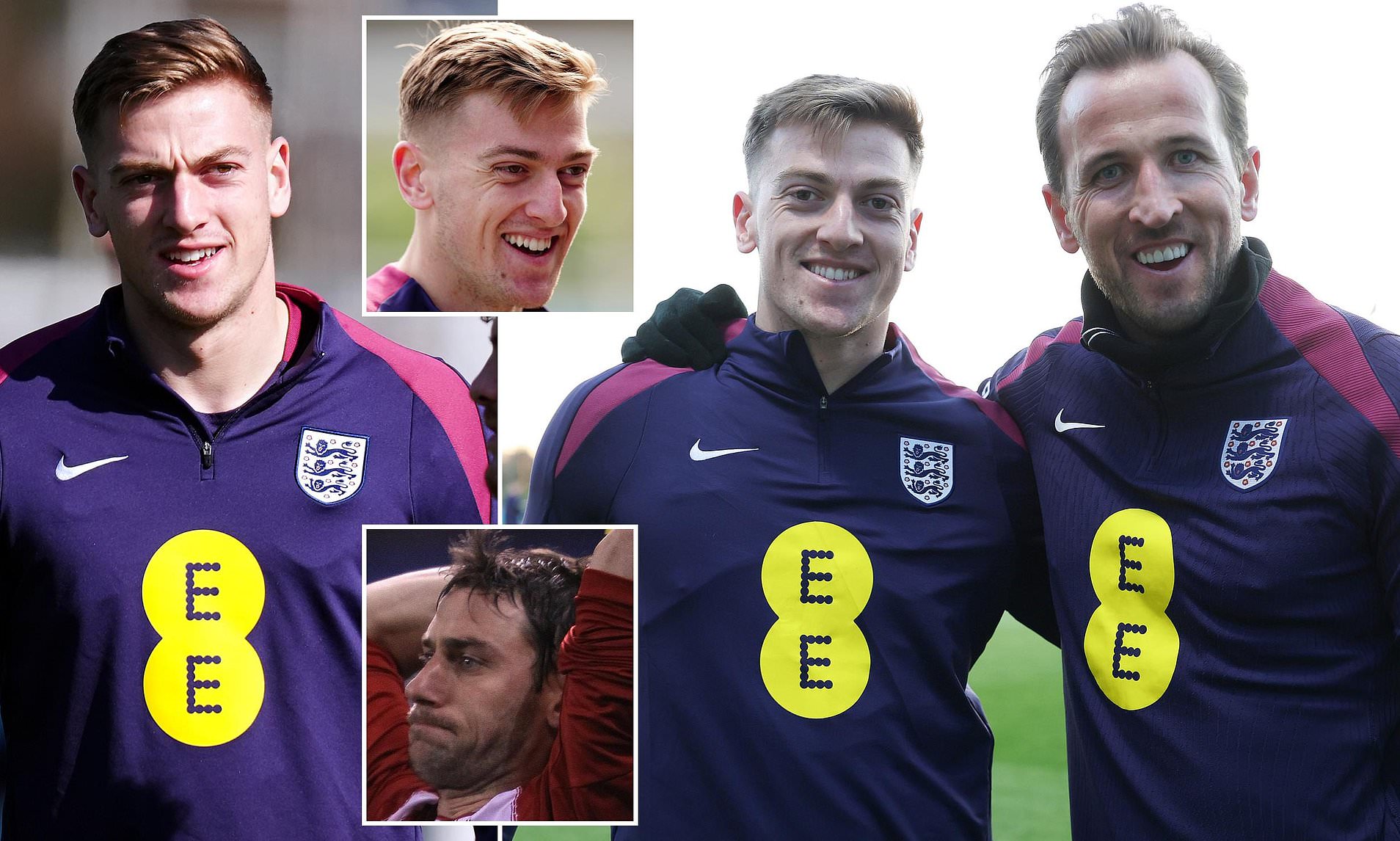 Wrestling with his dad in the garden, training with the England senior ...