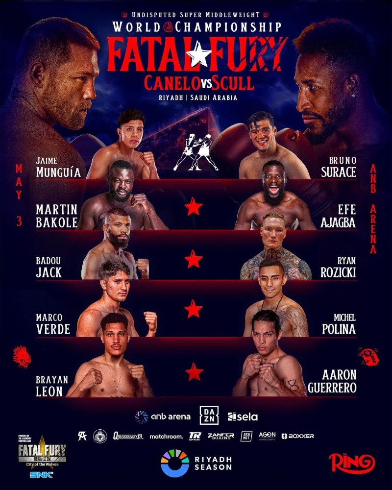 Box: El sinaloense Aarón Rocha Guerrero estará en función de Saúl 'Canelo' Álvarez en Arabia