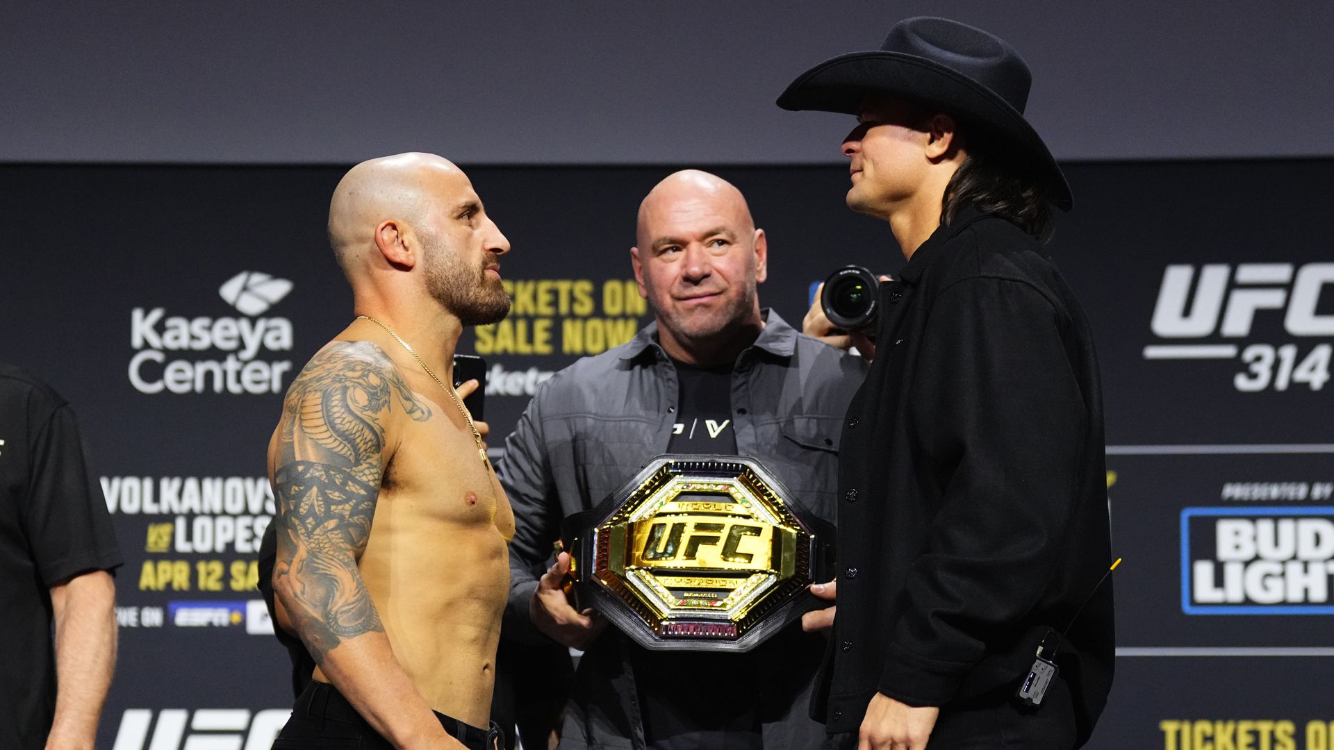 UFC 314 fight poster revealed for Volkanovski vs. Lopes