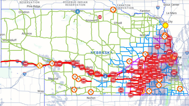 I-80 LATEST: Interstate open from border to border, some highways still ...