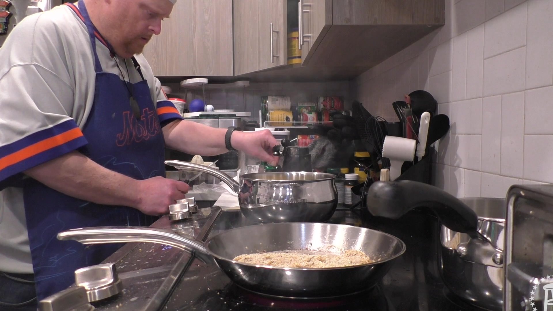 Tank Cooks Chicken Francese