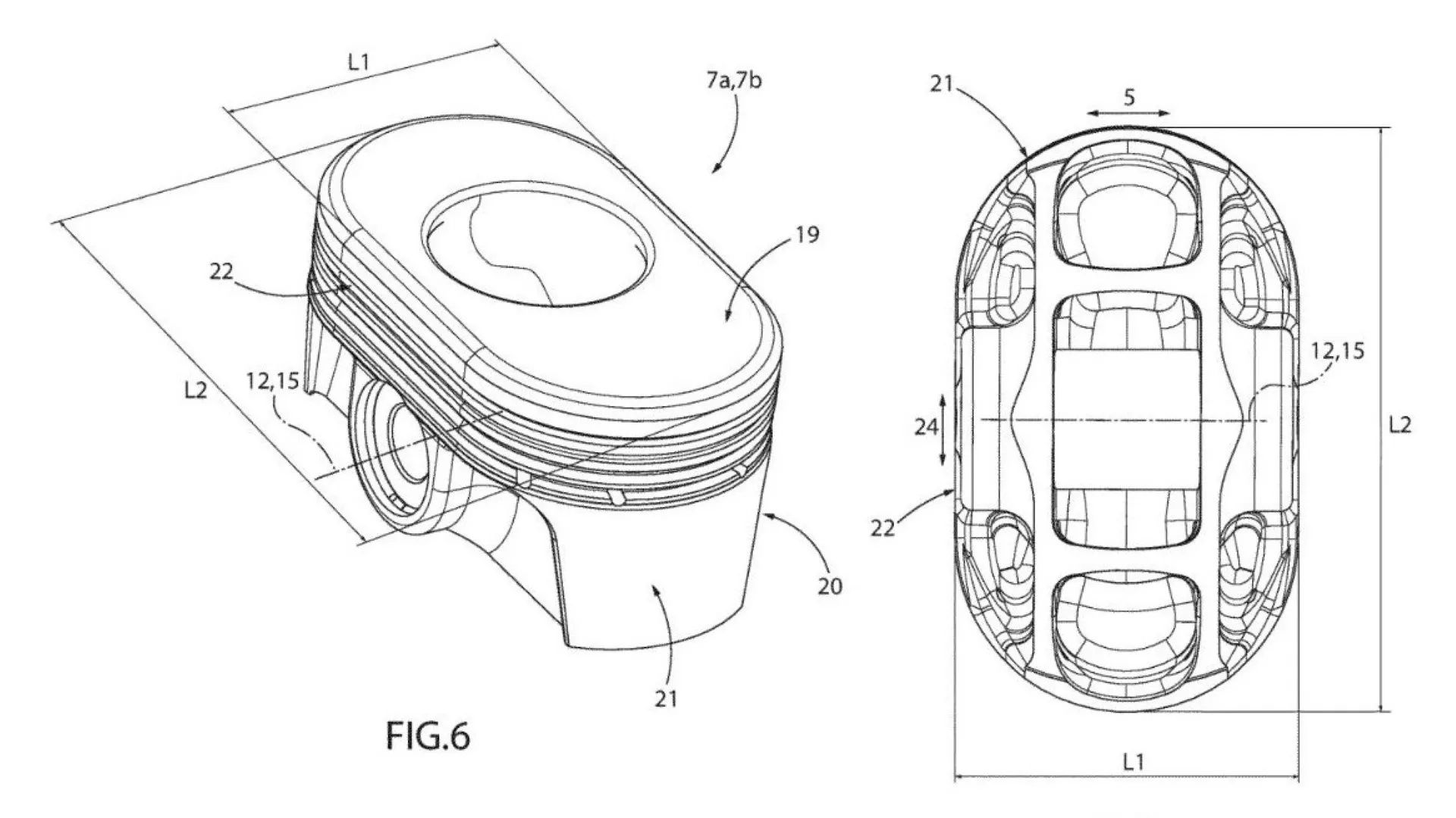 Weird New Pistons Seen in Ferrari Patent Application